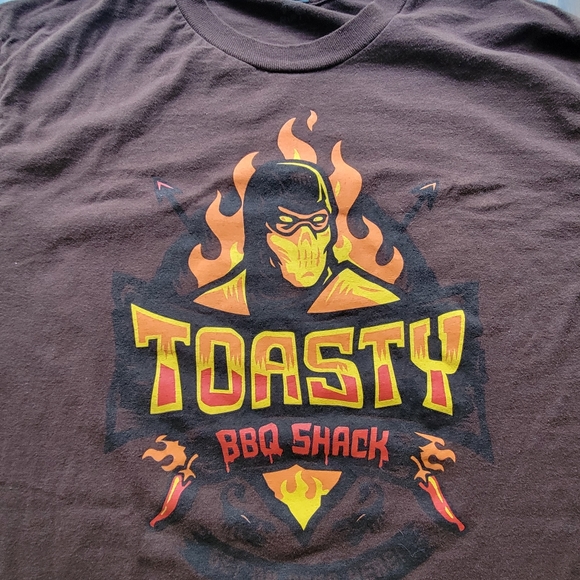 Tultex | Shirts | Mortal Kombat Scorpion Toasty Tshirt L | Poshmark